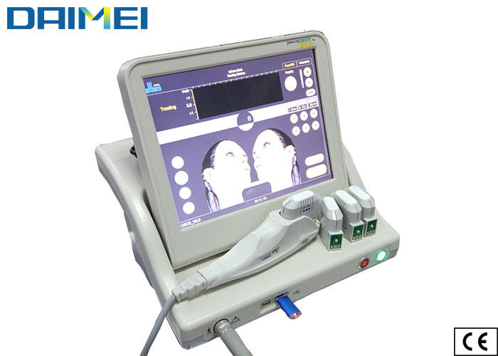 Non Invasive HIFU Beauty Machine 5 10000 Shots Cartridges For Salon / Clinic Spa supplier