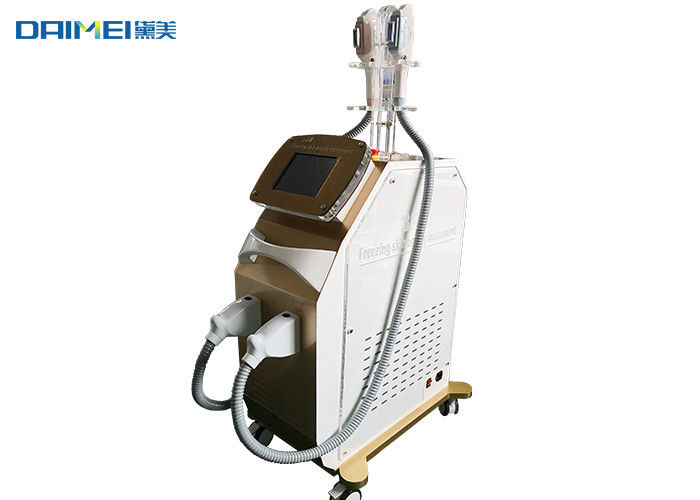 360 Magneto Optic IPL OPT Hair Removal Machine Two Handles Touch Screen supplier