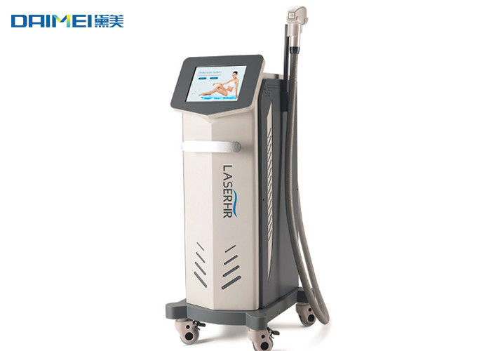 Safe 808nm Laser Hair Removal Professional Machines For Arms / Legs / Underarm supplier