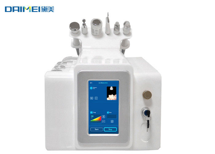 Multifunction Super Sonic Skin Scrubber , Water Peeling RF Skin Tightening Machine supplier