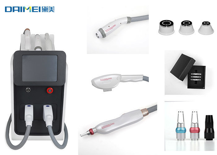 White Elight SHR Permanent Ipl Hair Removal Machine Pico Laser Tattoo Removal RF supplier