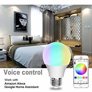 Engery Saving Wifi LED Bulb Free APP Remote Control , Wifi Build In Home Night Lamp