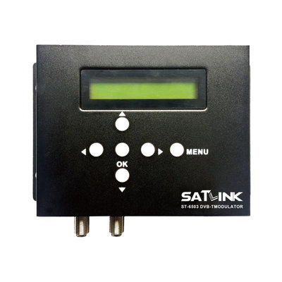 Custom Made DVB Modulator HDMI 50~860 MHz Light Weight With 16*2 LCD Lattice Screen