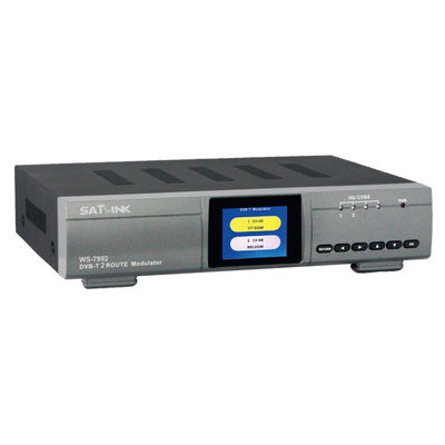 WS 7992 DVB Modulator HDMI , Satlink MPEG4 Headend DVB T Digital Encoder