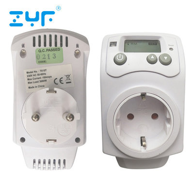 LCD Display Digital Temperature Humidity Controller ABS Plastic For Incubator