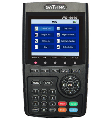Satlink Satellite finder WS-6916 3.5'' LCD HD Satellite Finder Meter DVB-S/S2 WS 6916 sat finder