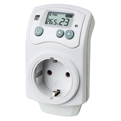 Large Modbus Greenhouse Digital Plug In Thermostat 0~50 Temperature Range