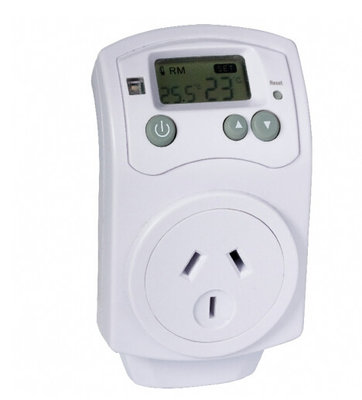 Large Modbus Greenhouse Digital Plug In Thermostat 0~50 Temperature Range