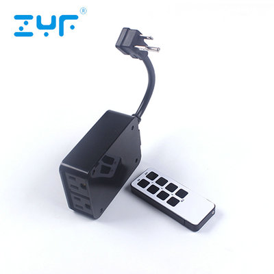Outdoor Smart Plug Socket 80Ft Range , Universal Wireless Remote Control Power Outlet