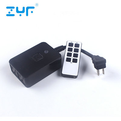Outdoor Smart Plug Socket 80Ft Range , Universal Wireless Remote Control Power Outlet