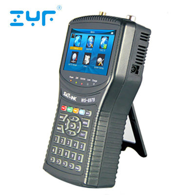 HD Combo Spectrum Satlink Satellite Finder Meter , DVB-T2 WS 6979 Satellite Finder With TFT LCD Screen