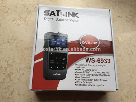 Original HD MPEG-4 Satlink Satellite Finder Meter WS 6933  High Definition