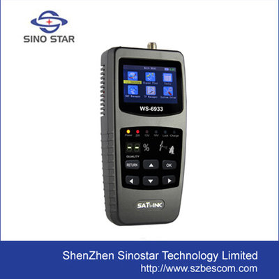 WS 6933  Satlink Satellite Finder Meter DVB-S / DVB-S2 For Satellite TV Receiver