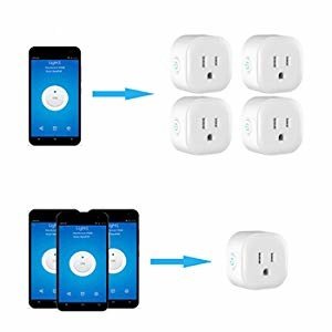 Voice Control Wifi Smart Plug Energy Monitoring With Echo No Hub Required