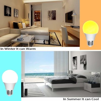 800Lm Smart WiFi LED Light Bulb 8W Pwer AC 85-265V Input Voltage