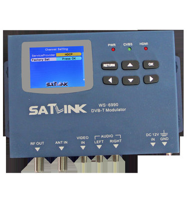 WS 6990 Universal Video Modulator Satlink 2K / 8K High Performance