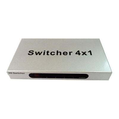 Customized 4X1 HD Video Switcher High Performance With Remote
