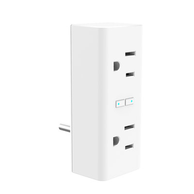 Wireless Mini WiFi Outlet Socket Remote Control , WiFi Smart Switch Voice Control