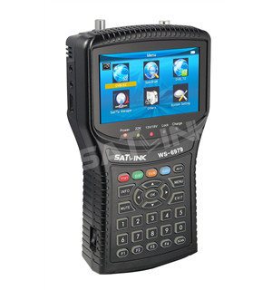 HD Combo Spectrum Satlink Satellite Finder Meter , DVB-T2 WS 6979 Satellite Finder With TFT LCD Screen