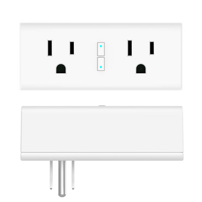 US Standard 2 Packs WiFi Smart Power Plug Echo Compatible Google Home No Hub Required