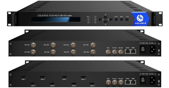 1080P HDMI To IPTV Video Encoder With MPEG - 4 AVC / H.264 Video Encoding COL5181D supplier