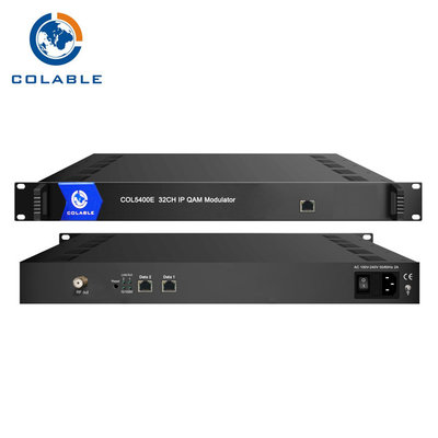 Digital Video 32 Ch IP QAM Modulator Catv Digital Modulator For Encryption System supplier