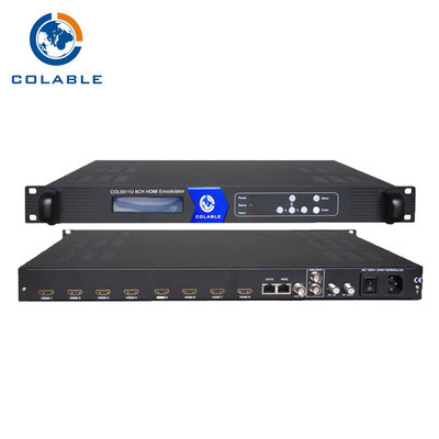 MPEG - 2 MPEG - 4 AVC / H 264 DVB S2 Encoder Modulator With SDI HDMI CVBS YPbPr Input COL5011U-B supplier