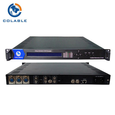 CVBS Digital TV HD Video Encoder H 264 SPTS Over UDP Unicast Multicast COL5100 supplier