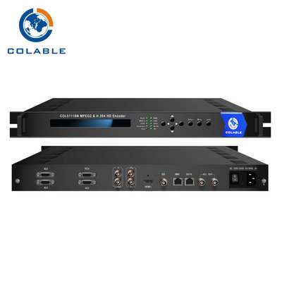 QR LOGO OSD HD Video Encoder HDMI SDI CVBS MPEG - 2 H 264 Encoder COL5111BN supplier