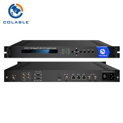 QR LOGO OSD HD Video Encoder HDMI SDI CVBS MPEG - 2 H 264 Encoder COL5111BN supplier