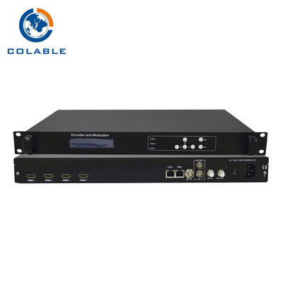 HDMI To ATSC - T HD Encoder Modulator MPEG - 4 Video Encoding For DTV FTA System supplier