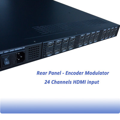 Digital TV 12 Hdmi Channel Modulator  , HDMI To ISDB - T Encoder Modulator supplier