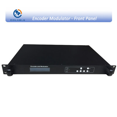 Digital Cable TV System AV To RF Modulator , MPEG2 Hdmi To Dvb T Modulator supplier