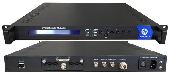 HDMI / CVBS To DVB S2 Encoder Modulator For Satellite TV Broadcasting COL5011U-B supplier