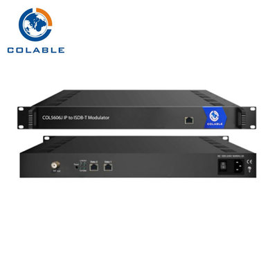High Stanndard IP To ISDB T Modulator 6 In 1 For Digital TV Headend System supplier