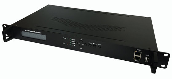 8 * DVBS DVBS2 + ASI QAM Tuner To RF Transmodulator With Scrambler Free Signal Input supplier