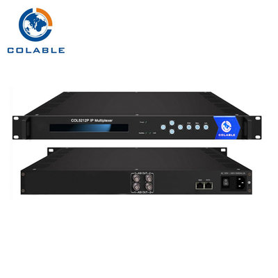 Digital TV Headend IP Video Multiplexer IP To ASI 2 * ASI + 2 * IP Output supplier