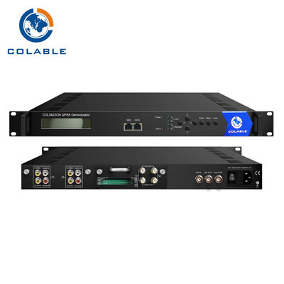 Satellite Integrated Receiver Decoder RF To AV Converter IRD With 2 CAM / CI Slot COL5822CN supplier