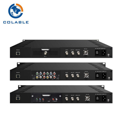 Digital Tv Encoder Modulator , SD HD SDI To DVB S2 Encodulator COL5011U supplier
