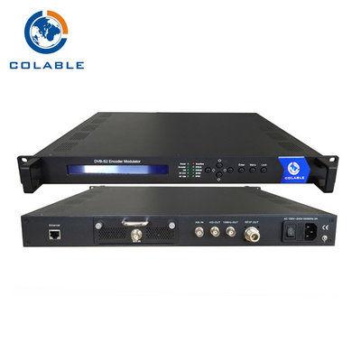 Digital Tv Encoder Modulator , SD HD SDI To DVB S2 Encodulator COL5011U supplier
