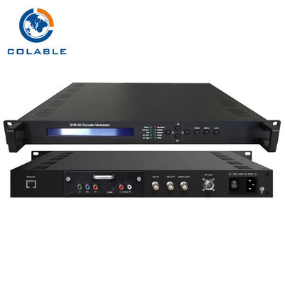 DVB S2 Tuner Input Hd Encoder Modulator , Digital Satellite Tv Hdmi Encoder Modulator supplier