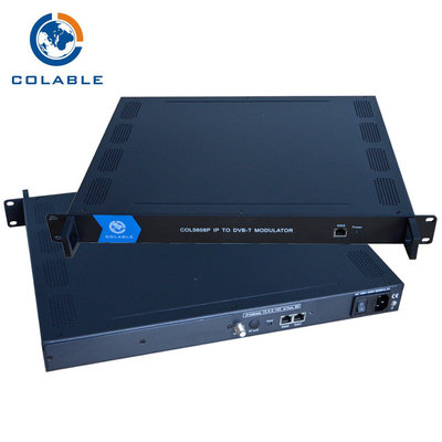 8 CH DVB T IP To RF Modulator 512 * 2 IP Input + 2 * 100M / 1000M Input supplier