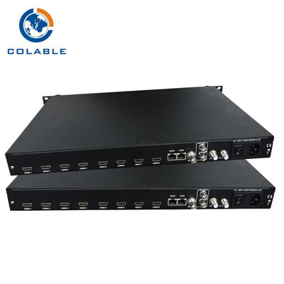 8 Ch HDMI To RF HD Encoder Modulator For Free Digital TV System COL5011U supplier