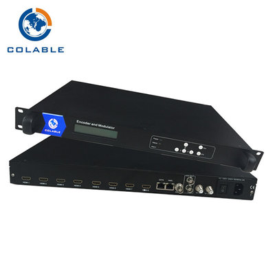 8 In 1 Out H 264 HDMI To DVB T Encoder Modulator HD To COFDM RF Modulator COL5011U supplier