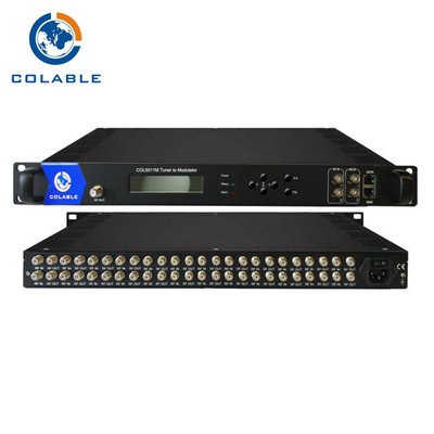 Headend Qam Transmodulator DVB-S2 To DVB - C DVB - T ATSC - T Converter Modulator supplier