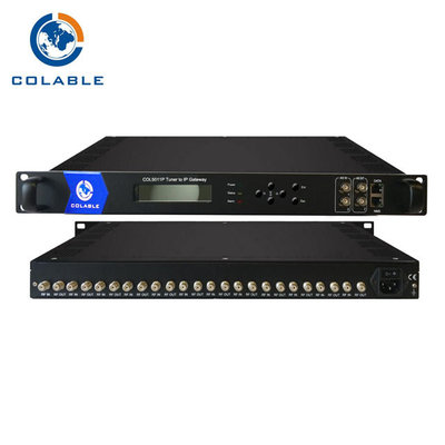 Headend Qam Transmodulator DVB-S2 To DVB - C DVB - T ATSC - T Converter Modulator supplier