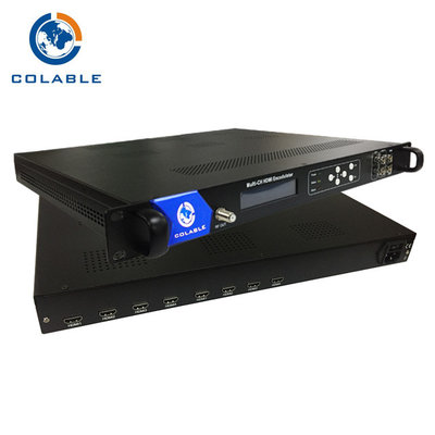 Hotel TV System Hdmi Encoder Modulator To DVB - C COL5011H 8 Channel 12 Channel supplier