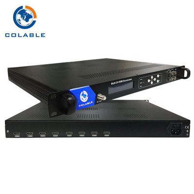 Hotel TV System Hdmi Encoder Modulator To DVB - C COL5011H 8 Channel 12 Channel supplier