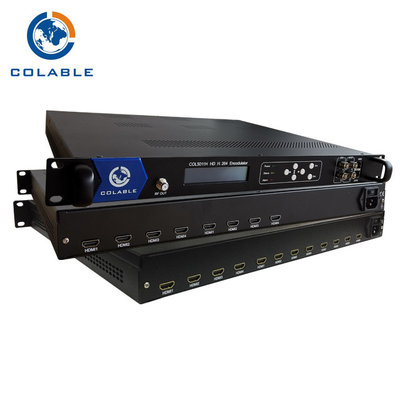 HDMI To DVB - T HD Encoder Modulator Over Coaxial Cable Digital TV Encoder Modulator supplier