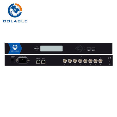 DVB ASI To IP Gatewaty 8 CH ASI To IP Multiplexer Digital Broadcast System COL5781M supplier